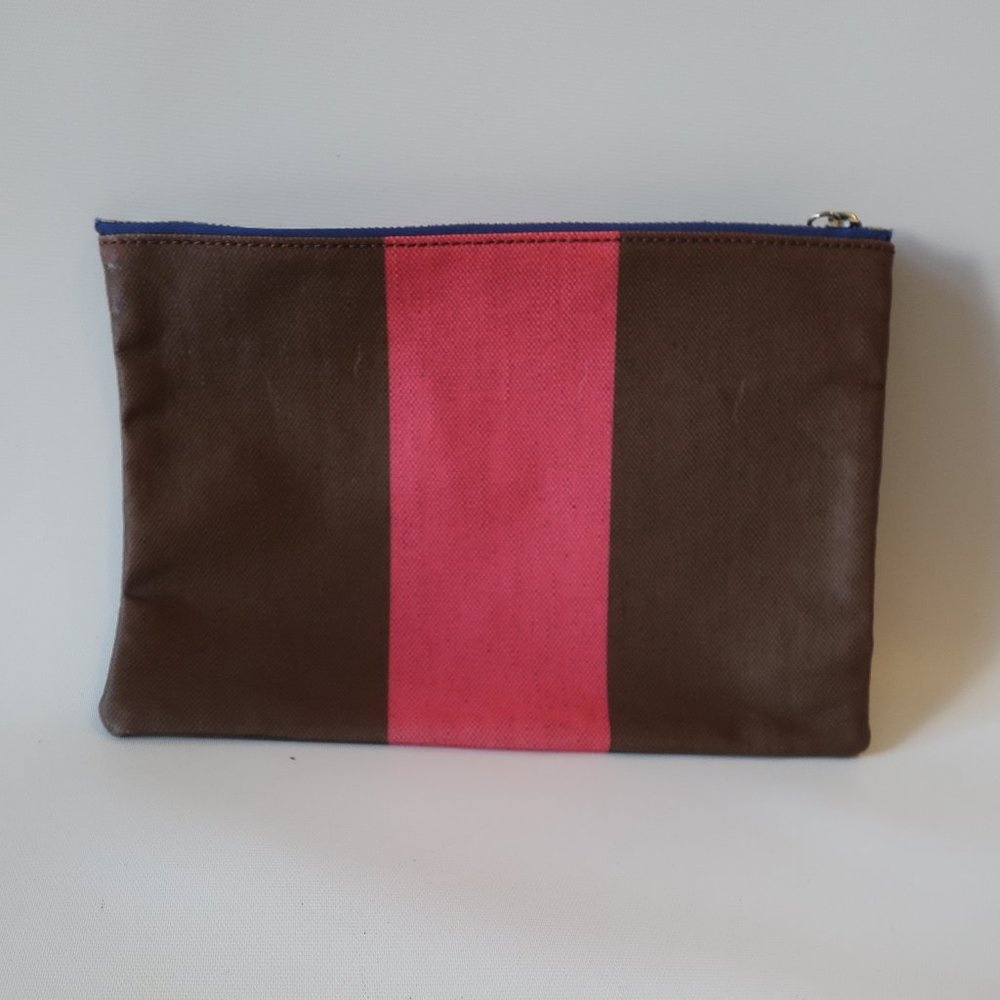 Mz Wallace Green & Coral Color Combo Coated Material … - Gem